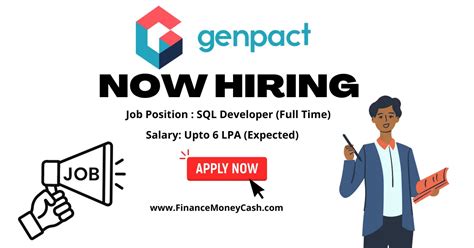 Genpact Is Hiring For Sql Developer Ipl 2025