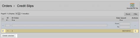 Deleting A Credit Slip In Prestashop 15 Inmotion Hosting