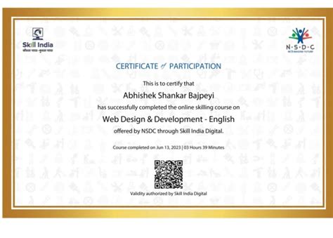 abhishek bajpayee on linkedin skillindia webdevelopment webdesign
