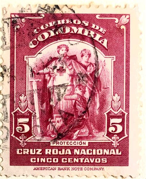 Pin De Ines Schulz En Worldwide Stamps Cruz Roja Centavo Cruz