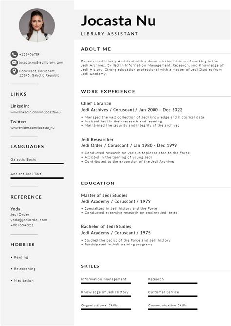 Library Assistant Resume A Comprehensive Guide