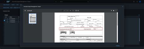 3485035 How To Use Custom Form Template For Manufacturing Order Output