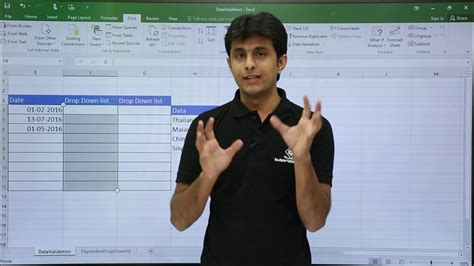 Ms Excel Data Validation Youtube