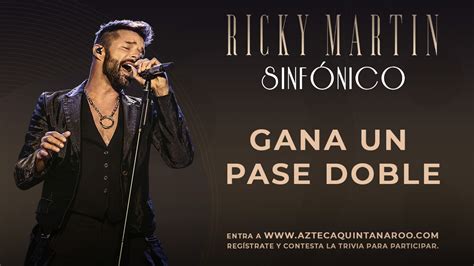 Boletos Gratis Para El Concierto De Ricky Martin Sinfónico En La