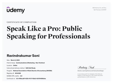 Ravindrakumar Soni On Linkedin Udemy Course Completion Certificate