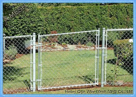 Pvc Coated Security Chain Link Fence Mesh Fabric 8 Gauge 60 X 60mm Size