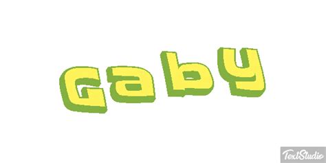 Gaby Name Animated  Logo Designs