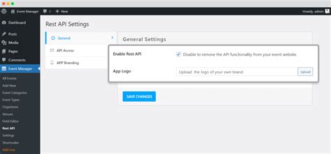 Rest Api Wp Event Manager
