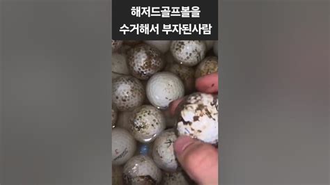 우리가 저렴하게 쓰는 골프볼인 로스트볼 어떻게 만들어질까요 로스트볼 골프볼 골프공 직업 골프 골프장 해저드