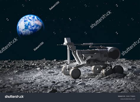 Planetary Rover Exploring Lunar Surface Over 93 Royalty Free Licensable Stock Illustrations