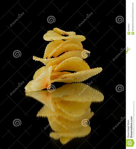 Potato Chips Stock Photo Image Of Chips Snack Deep 65548954
