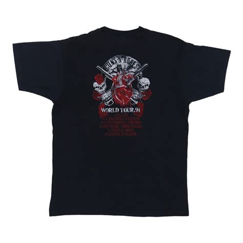 1991 Guns N Roses World Tour Shirt Wyco Vintage