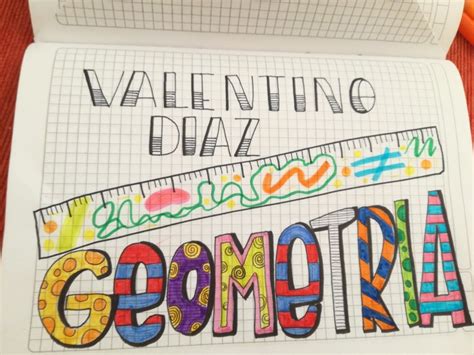 Geometria Formas De Marcar Cuadernos Cuadernos Marcar