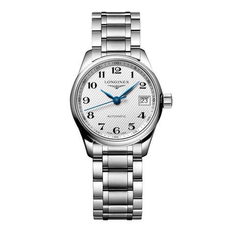 Longines Master Collection 오토매틱 스테인리스 스틸 실버 발리콘 다이얼과 브레이슬릿 Longines Kr