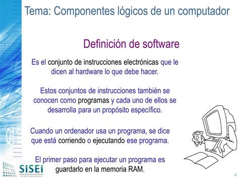 Ppt Componentes Lógicos De Un Computador Powerpoint Presentation