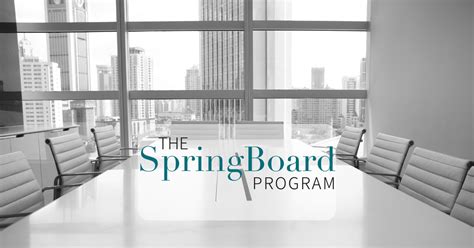 The Springboard Program Get On Board Australia
