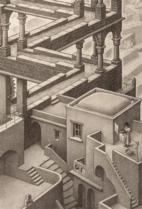 Mc Escher Waterfall