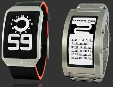 Часы Phosphor c E-Ink дисплеем | gagadget.com