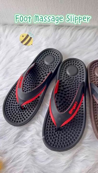 Flip Flops Foot Massage Slipper Sandal Shoe Lelaki Selipar Selipar
