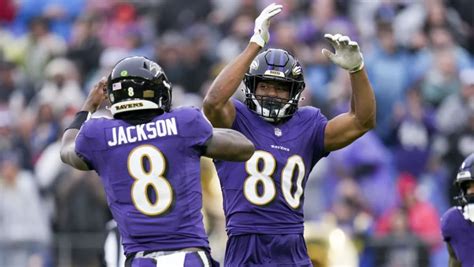 Ravens Watch Isaiah Likelys Form Continues With First Half Td Vs Jaguars