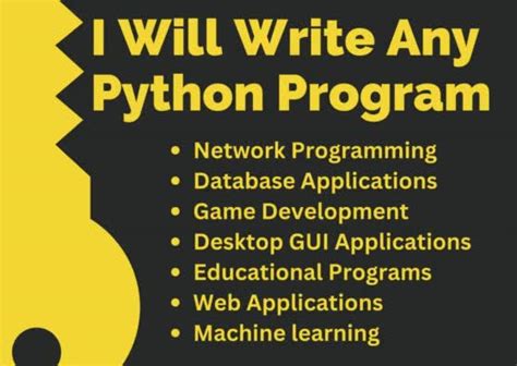 Craft A Python Program Just For You By Furqan322003 Fiverr