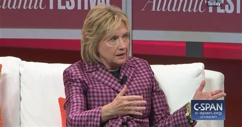 Hillary Clinton Interview At Atlantic Festival C
