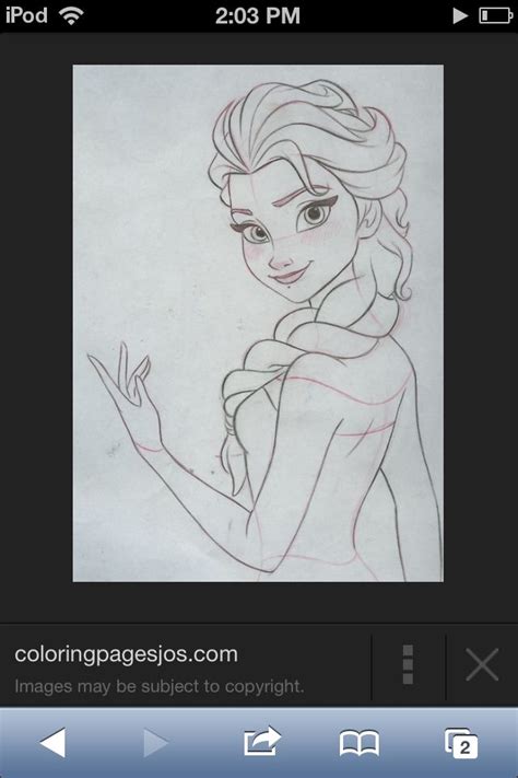 Elsa Drawing Elsa Drawing Drawing Artwork Drawings