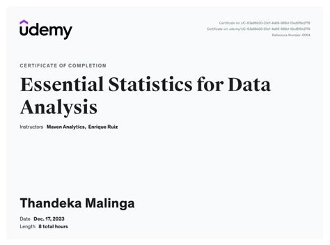 Thandeka Malinga On Linkedin Statisticalanalysis Data