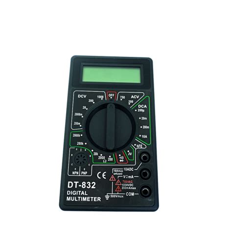 Multimetr cyfrowy miernik prądu elektroniki Gruby Sort