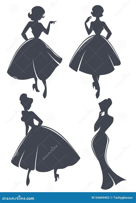 New Look Girls Stock Vector Illustration Of Page Beige 54469452