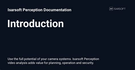 Introduction Isarsoft Perception Documentation