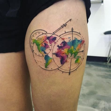 Inspiração De Viagens Tatuagens Que Estão Além Perfeito Tatuagem