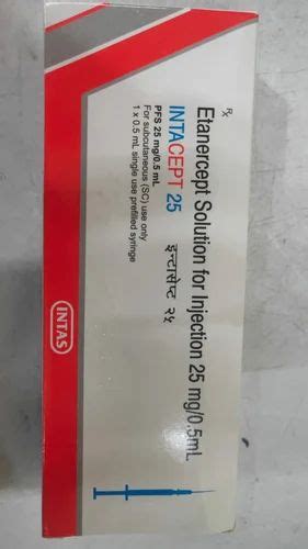 Intacept 25 Injection Strength 25mg At ₹ 2300 Piece In Kolkata Id
