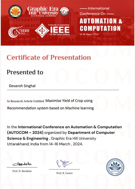 Devansh Singhal On Linkedin Agritech Ml Researchpaper Research