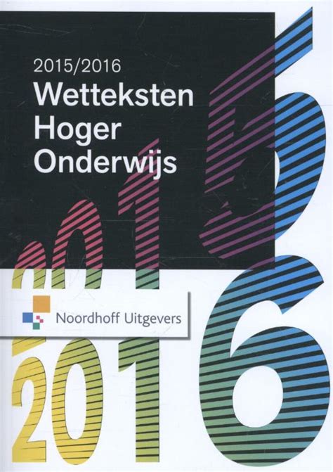 Wetteksten Hoger Onderwijs 2025 2025 Celie Darleen