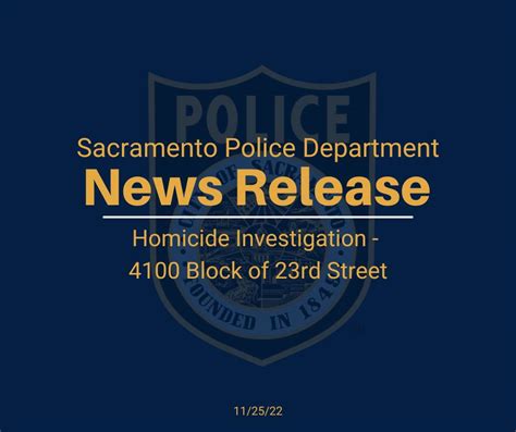 Update Sacramento Police Sacramento Police Department