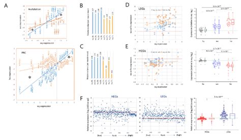 Opposite Transcriptional Drift Of Genes With Weak And Strong