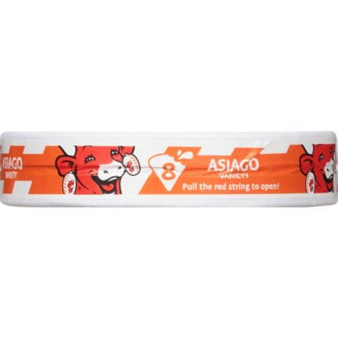 The Laughing Cow® Creamy Asiago Spreadable Cheese Wedges 8 Ct 6 Oz