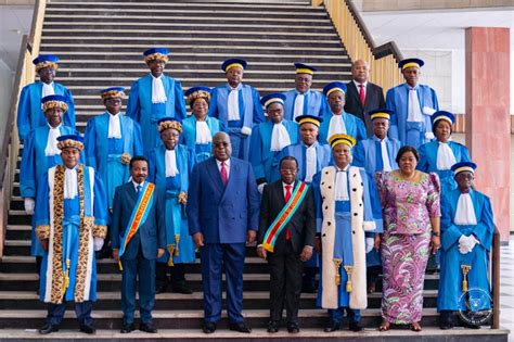 Rdc Le Parquet Général Près De La Cour Constitutionnelle Affiche