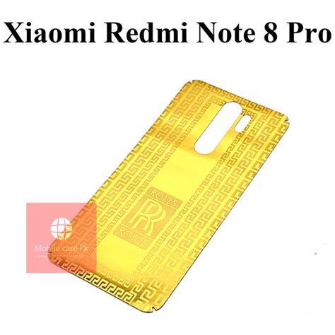 Xiaomi Redmi Note Pro Back Gold K Protector For Redmi Note Pro Daraz Pk