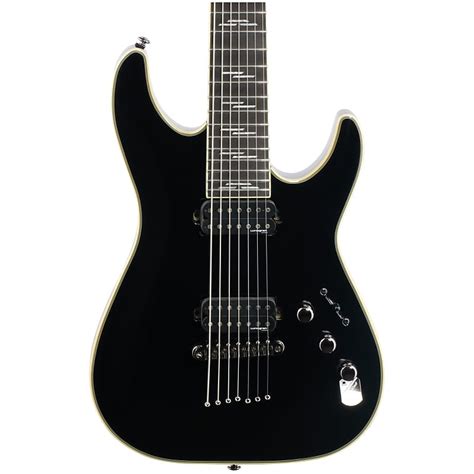 Schecter C 7 Blackjack Electric Guitar 7 String Gloss Black Reverb