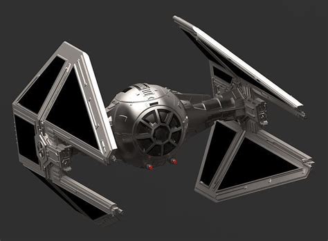Tie Interceptor Star Wars 3d Model 3d Printable Cgtrader
