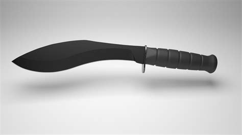 Kukri Knife 3d Model Turbosquid 1307217