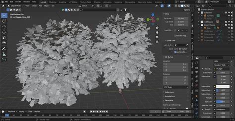 3d Model Maple Tree Pack Realistic Tree 3d Model Vr Ar Low Poly Cgtrader