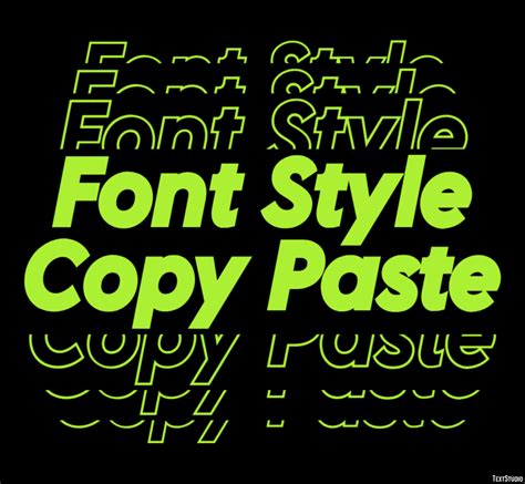 Font Style Copy Paste Text Effect And Logo Design Font