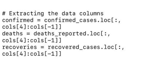 Solved Whats Meaning Cols 4 Cols 1 In The Coding