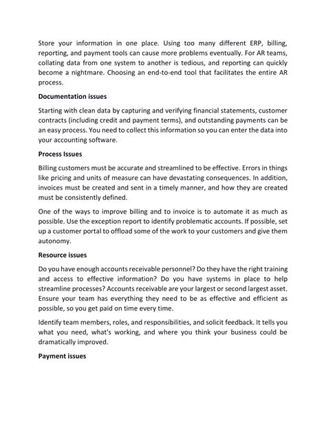 Ppt How To Overcome The Shortcomings In Accounts Receivables