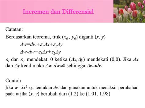 Pertemuan 4 Turunan Fungsi Implisit Ppt