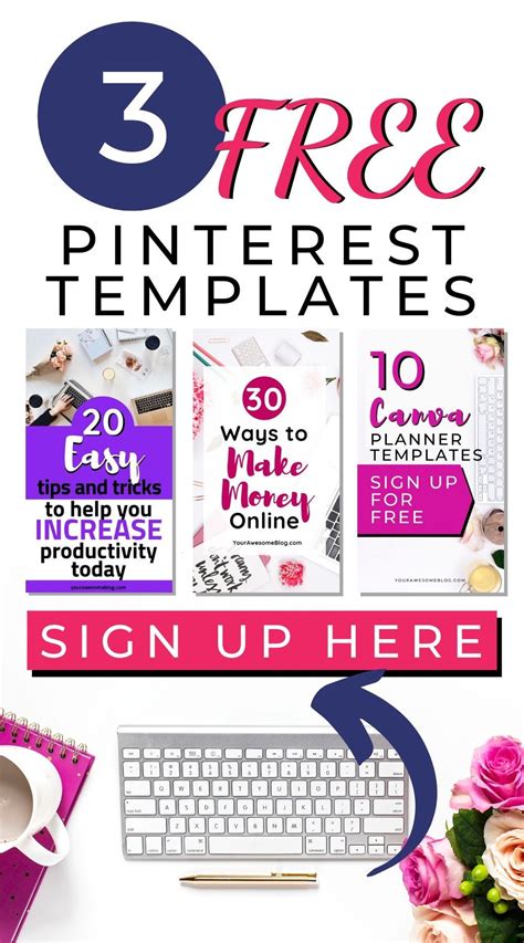 3 Free Pinterest Templates For Canva Create Pins Fast Artofit