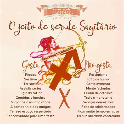 Astroloucamente Por Signos On Instagram “o Jeito De Ser De Sagitário